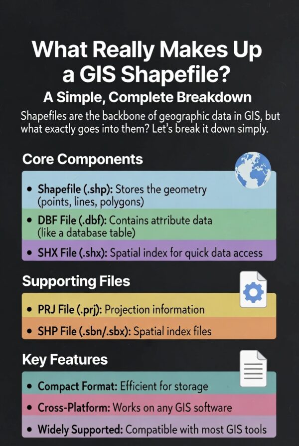 What Really Makes Up a GIS Shapefile? A Simple, Complete Breakdown ...